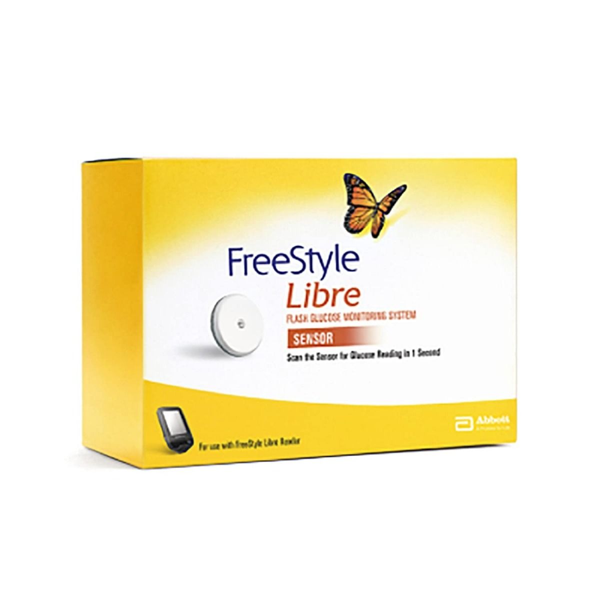 FreeStyle Libre Sensor - Flash Glucose Monitoring System, 1 Count Price ...
