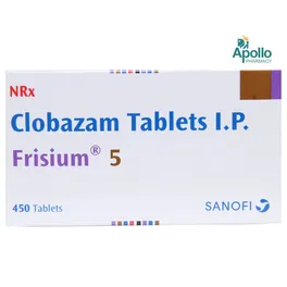 FRISIUM 5MG TABLET | Uses, Side Effects, Price | Apollo Pharmacy