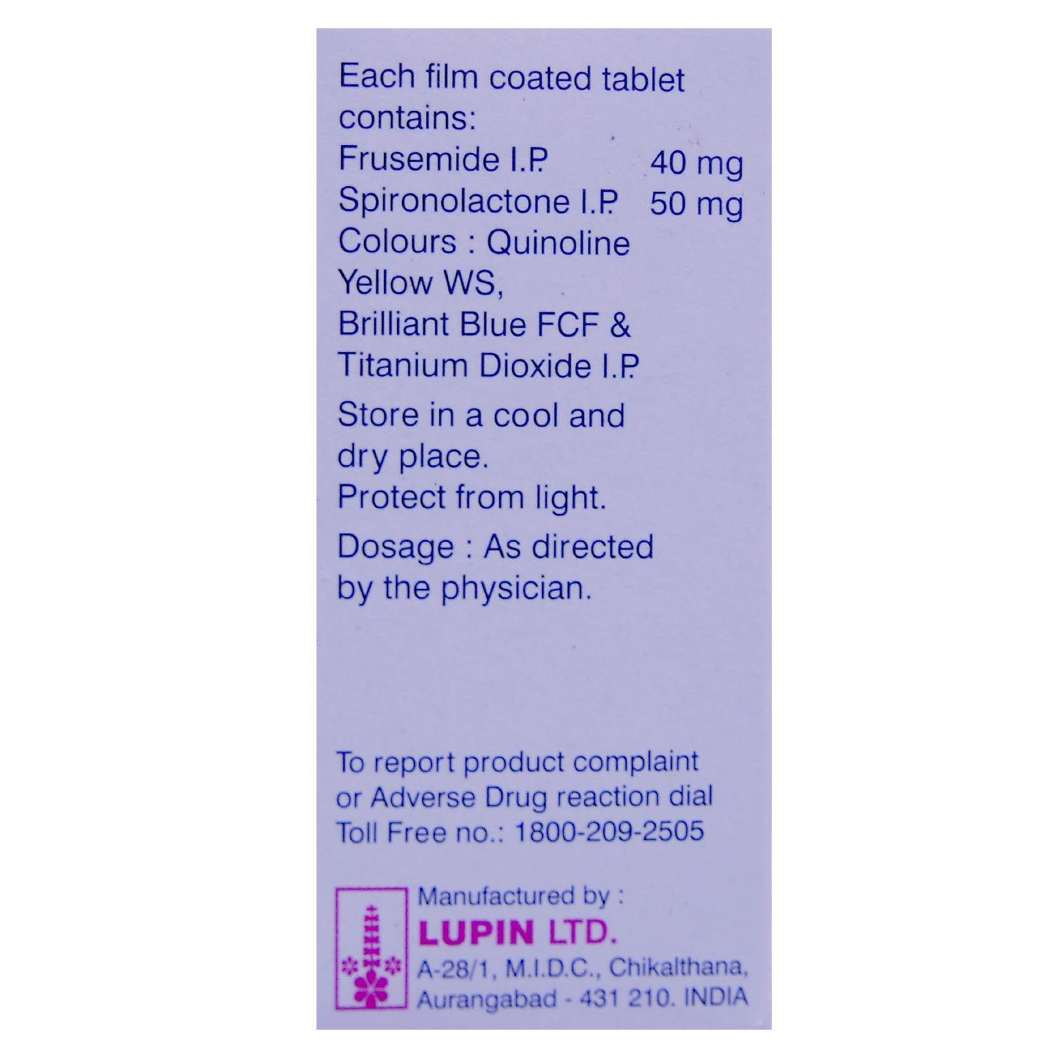 Fruselac DS Tablet | Uses, Side Effects, Price | Apollo Pharmacy