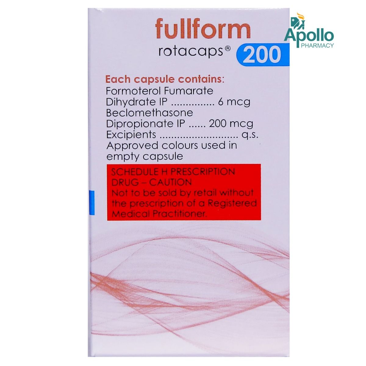 Fullform 200 Rotacap 30's Price, Uses, Side Effects, Composition ...
