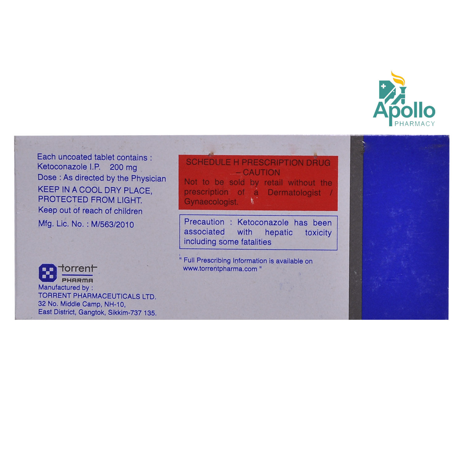 Fungicide Tablet 10's Price, Uses, Side Effects, Composition - Apollo ...