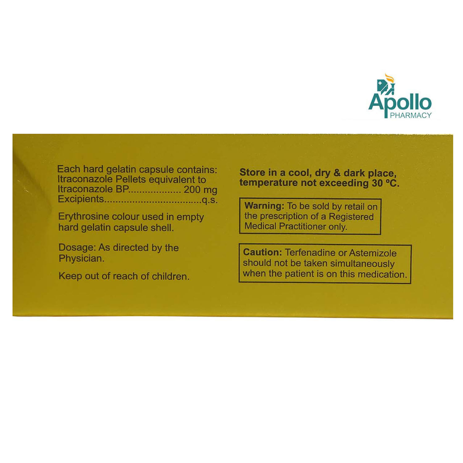 Fungikem 200 Capsule 7's Price, Uses, Side Effects, Composition ...