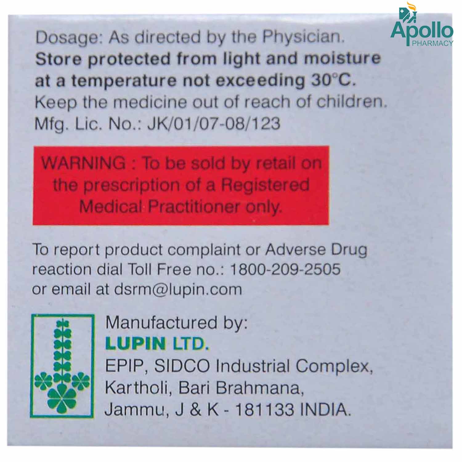 Furic 80 Tablet 15's Price, Uses, Side Effects, Composition - Apollo ...