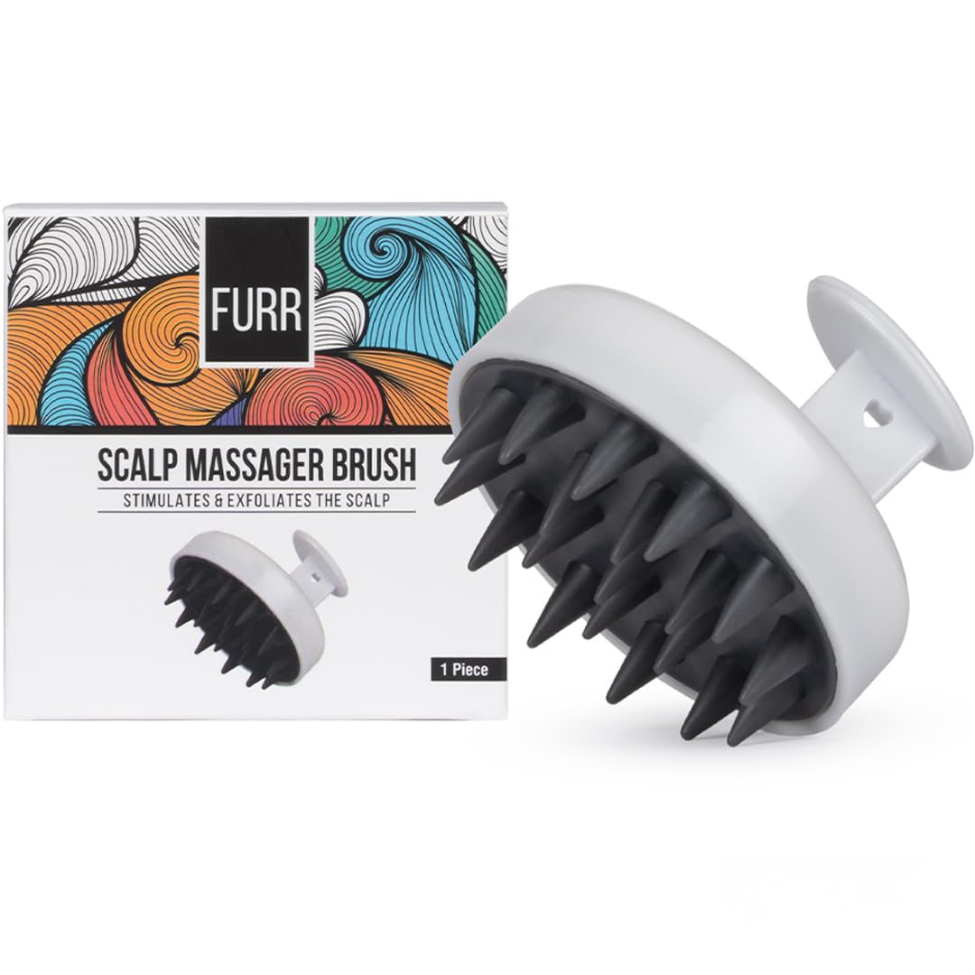 Buy FURR By Pee Safe Scalp Massager Brush, 1 Count | 19 Minutes ...