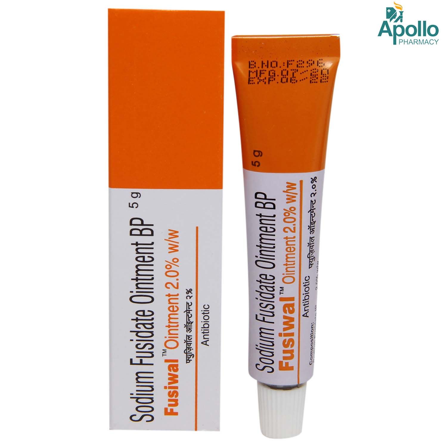 Fusiwal Cream 5 gm Price, Uses, Side Effects, Composition - Apollo Pharmacy