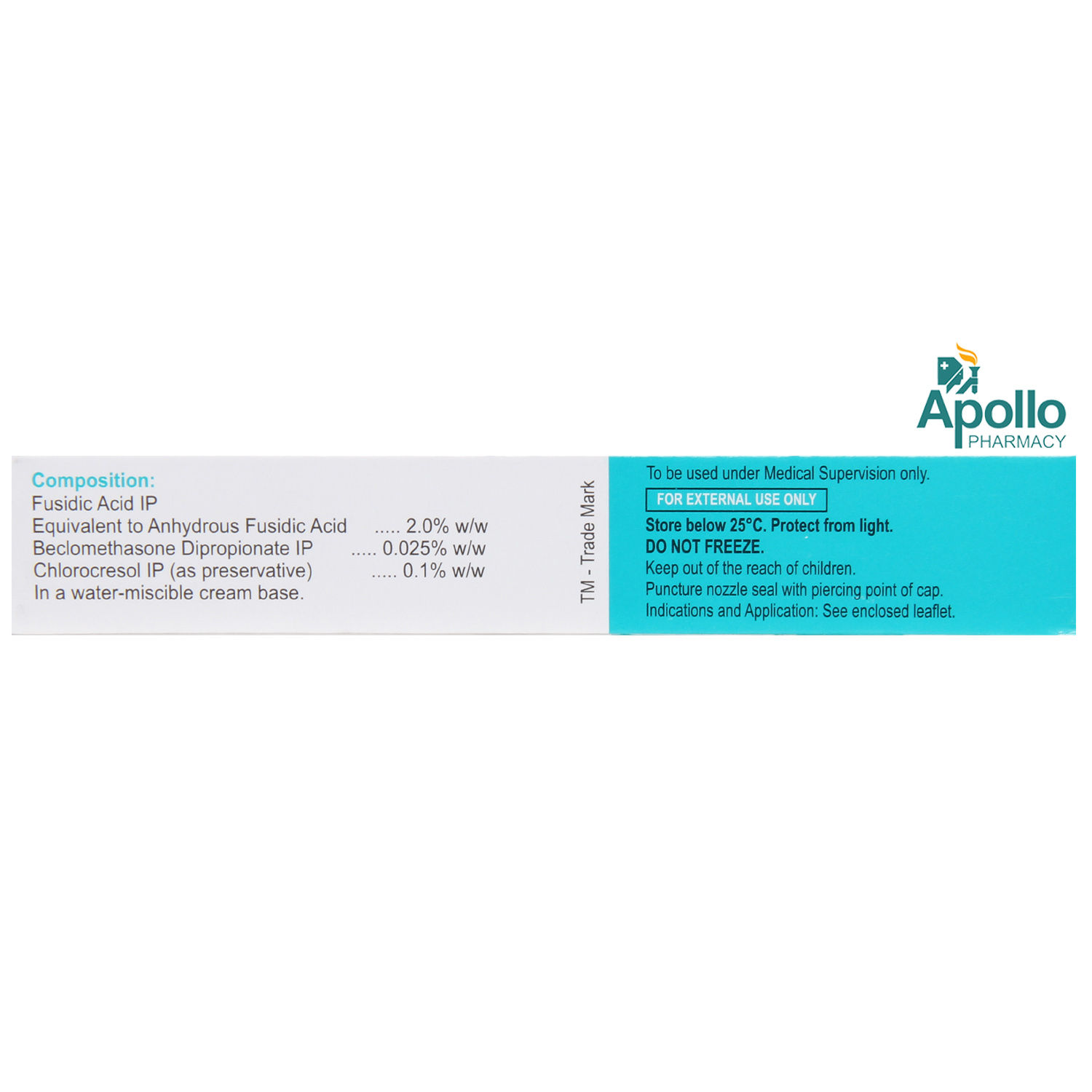 Fusiwal B Cream 10 gm Price, Uses, Side Effects, Composition - Apollo ...