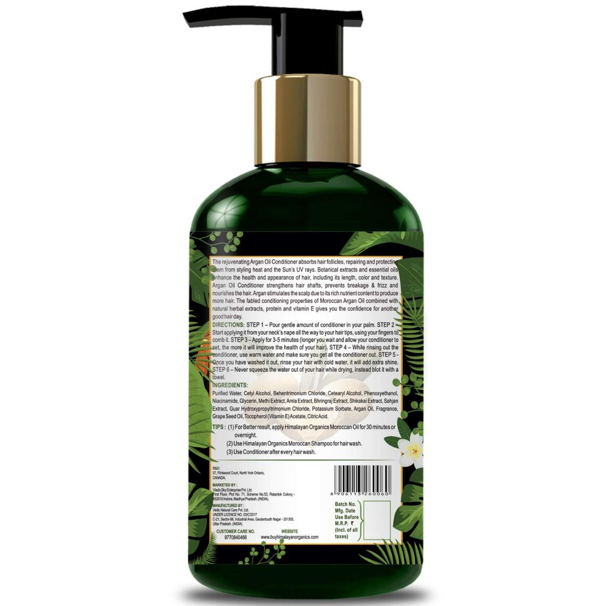 Himalayan Organics Moroccan Argan Oil Conditioner 300 Ml Price Uses