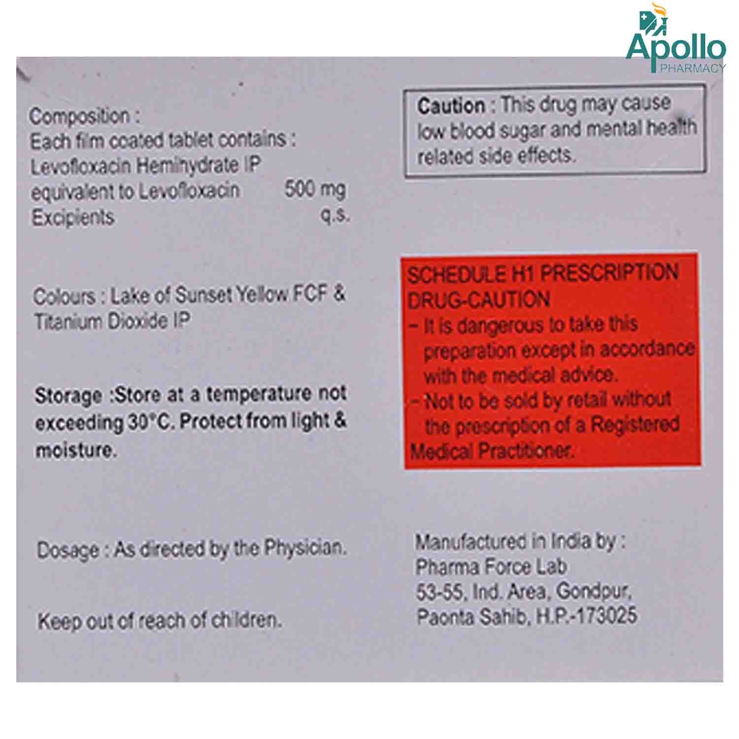 Fynal 500 Tablet 5's Price, Uses, Side Effects, Composition - Apollo ...