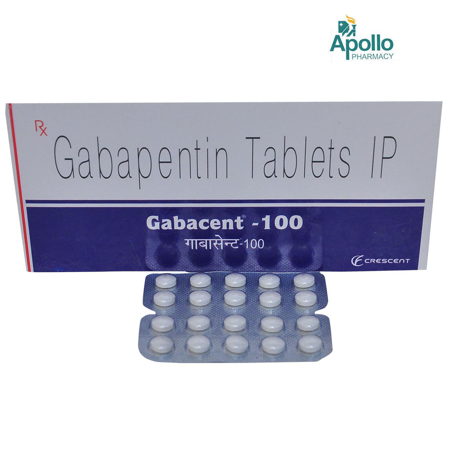 Gabacent 100 mg Tablet 10's Price, Uses, Side Effects, Composition ...
