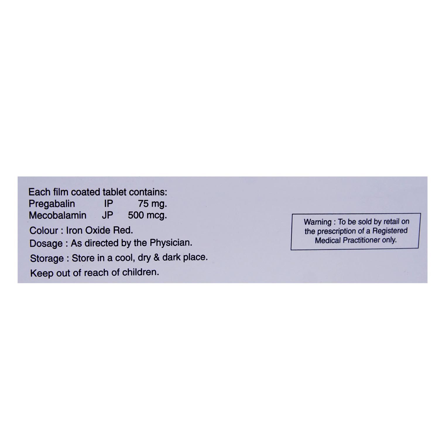 Gabawin-75 M Tablet 10's Price, Uses, Side Effects, Composition ...