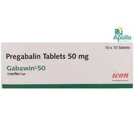 Gabawin-50 Tablet | Uses, Side Effects, Price | Apollo Pharmacy