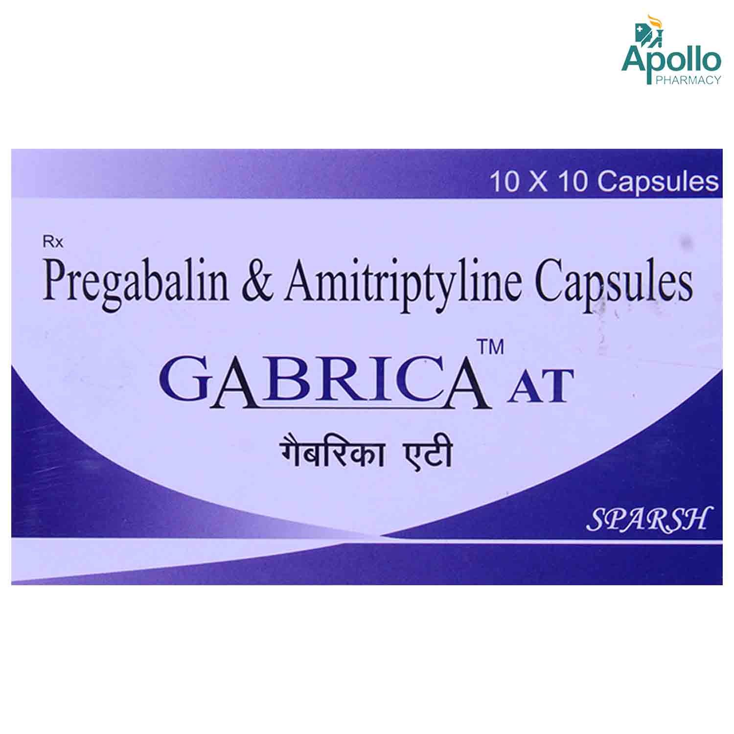 Gabrica AT Capsule | Uses, Side Effects, Price | Apollo Pharmacy