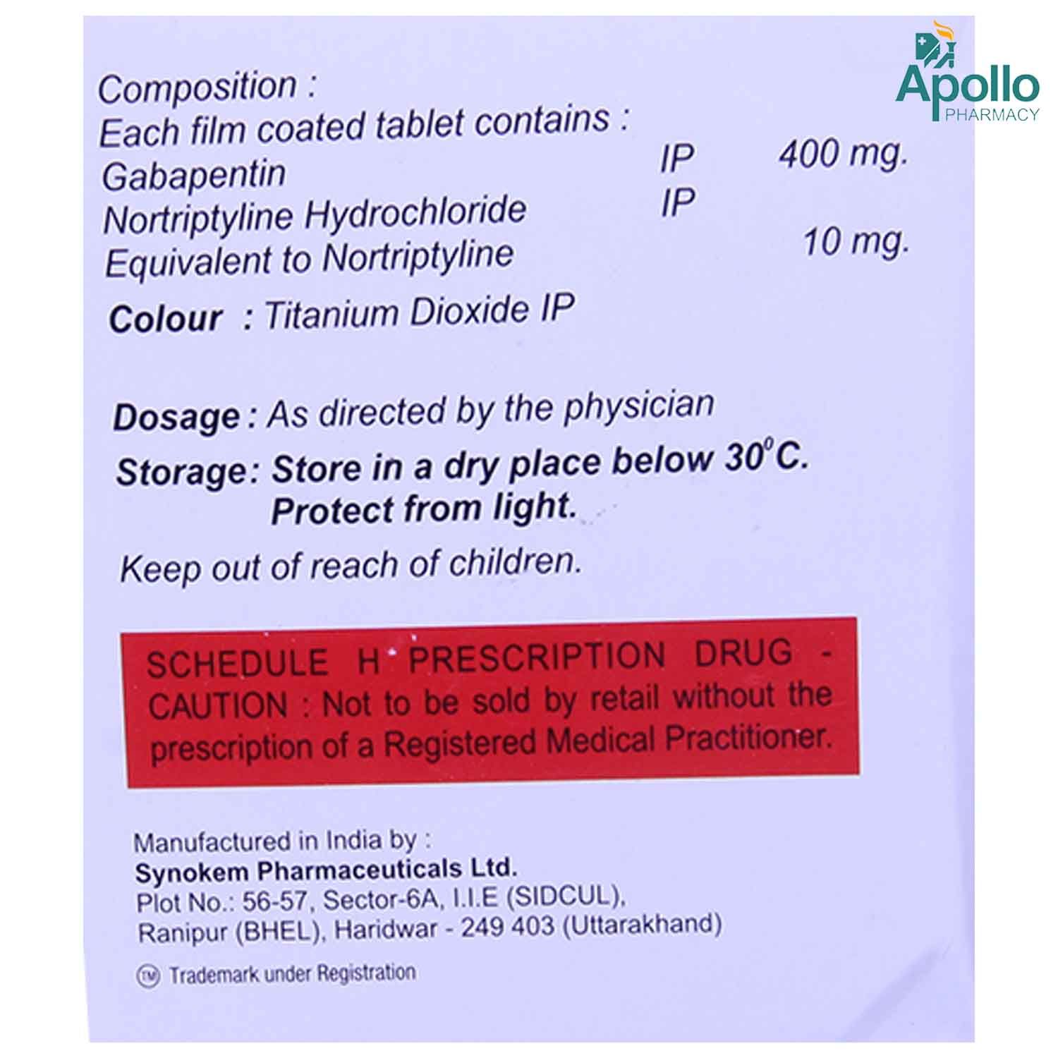 Gabawell-NT Tablet | Uses, Side Effects, Price | Apollo Pharmacy