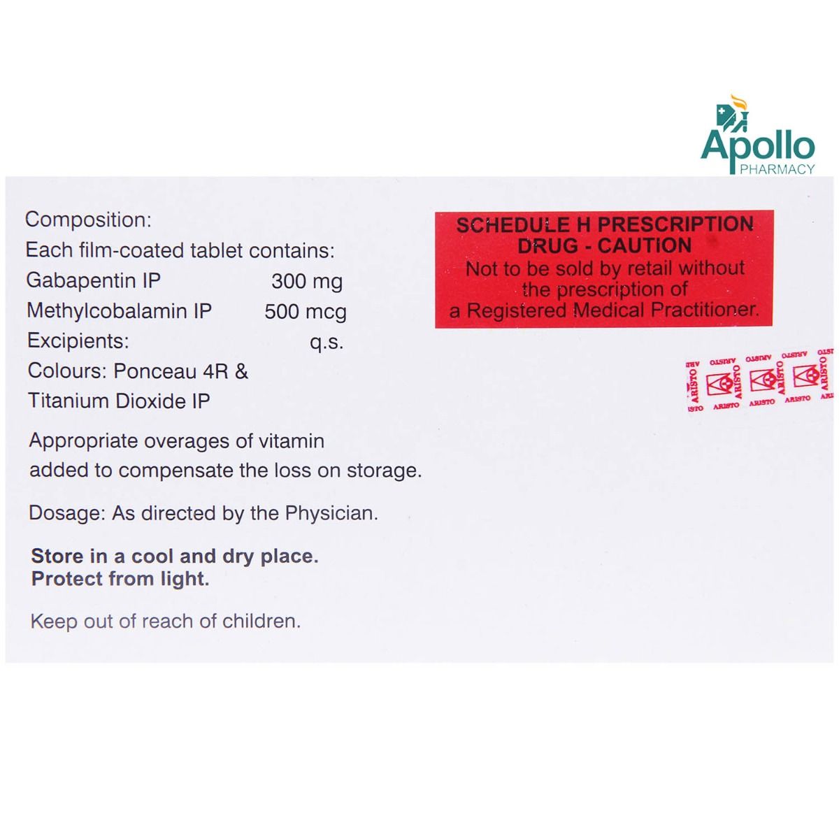 Gabaneuron Tablet 15's Price, Uses, Side Effects, Composition - Apollo ...