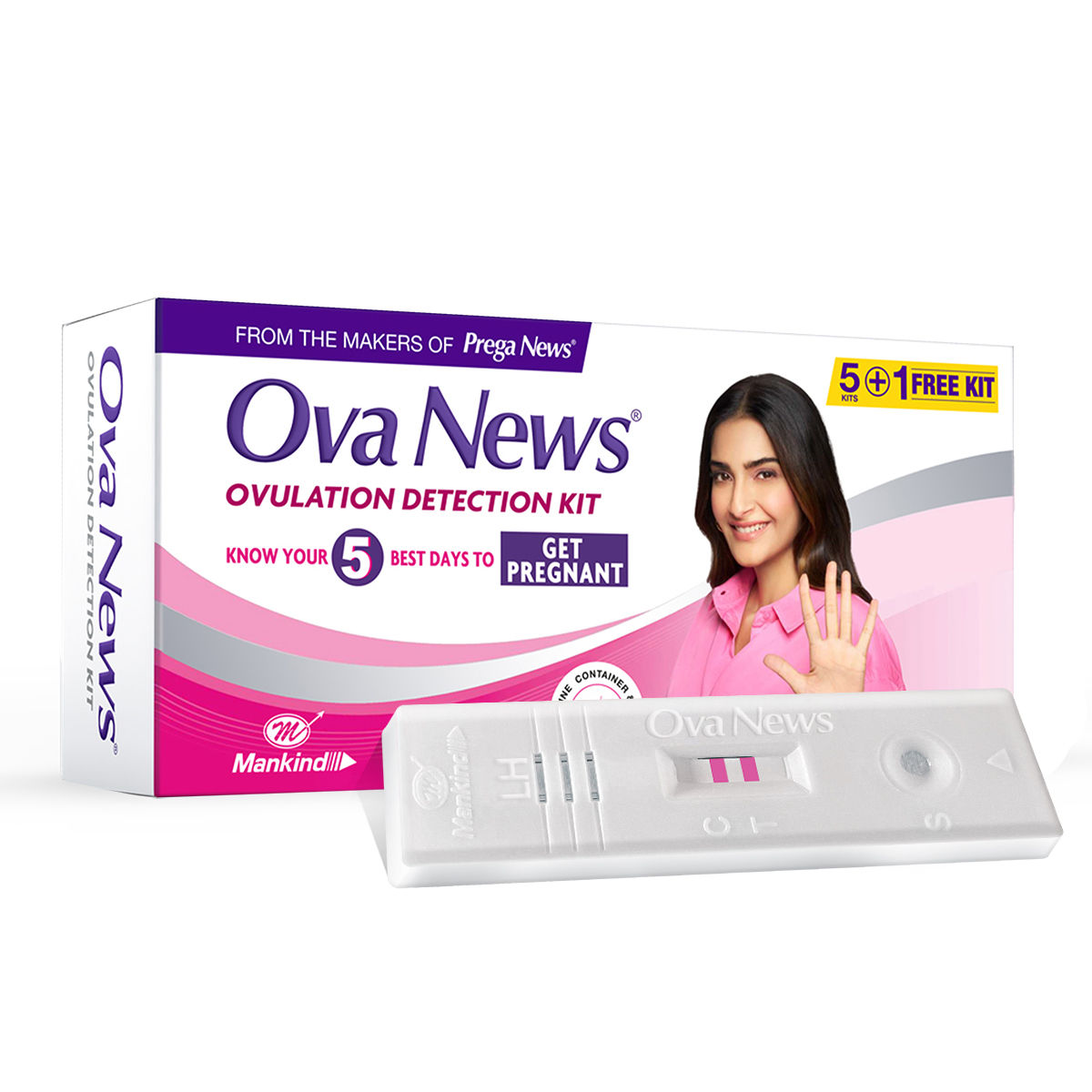 Buy Ova News Ovulation Detection Kit, 6 Count | 19 Minutes Delivery ...