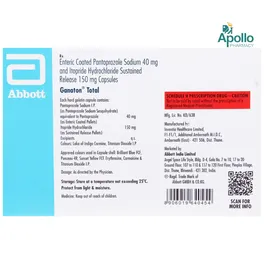 Ganaton Total Capsule | Uses, Side Effects, Price | Apollo Pharmacy