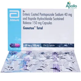 Ganaton Total Capsule | Uses, Side Effects, Price | Apollo Pharmacy