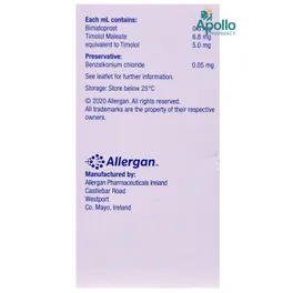 Ganfort Eye Drops 3 ml | Uses, Side Effects, Price | Apollo Pharmacy