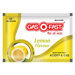 Buy Gas-O-Fast Lemon Flavour Sachet, 5 gm | 19 Minutes Delivery ...