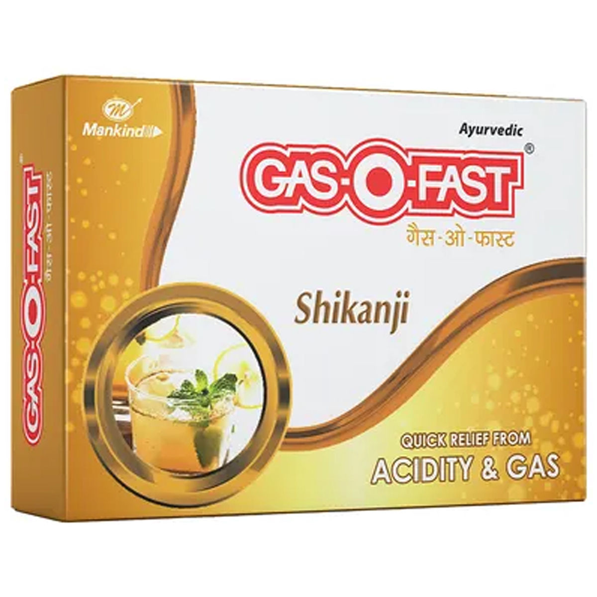 Buy Gas-O-Fast Shikanji Flavour Sachet, 6x5 gm | 19 Minutes Delivery ...