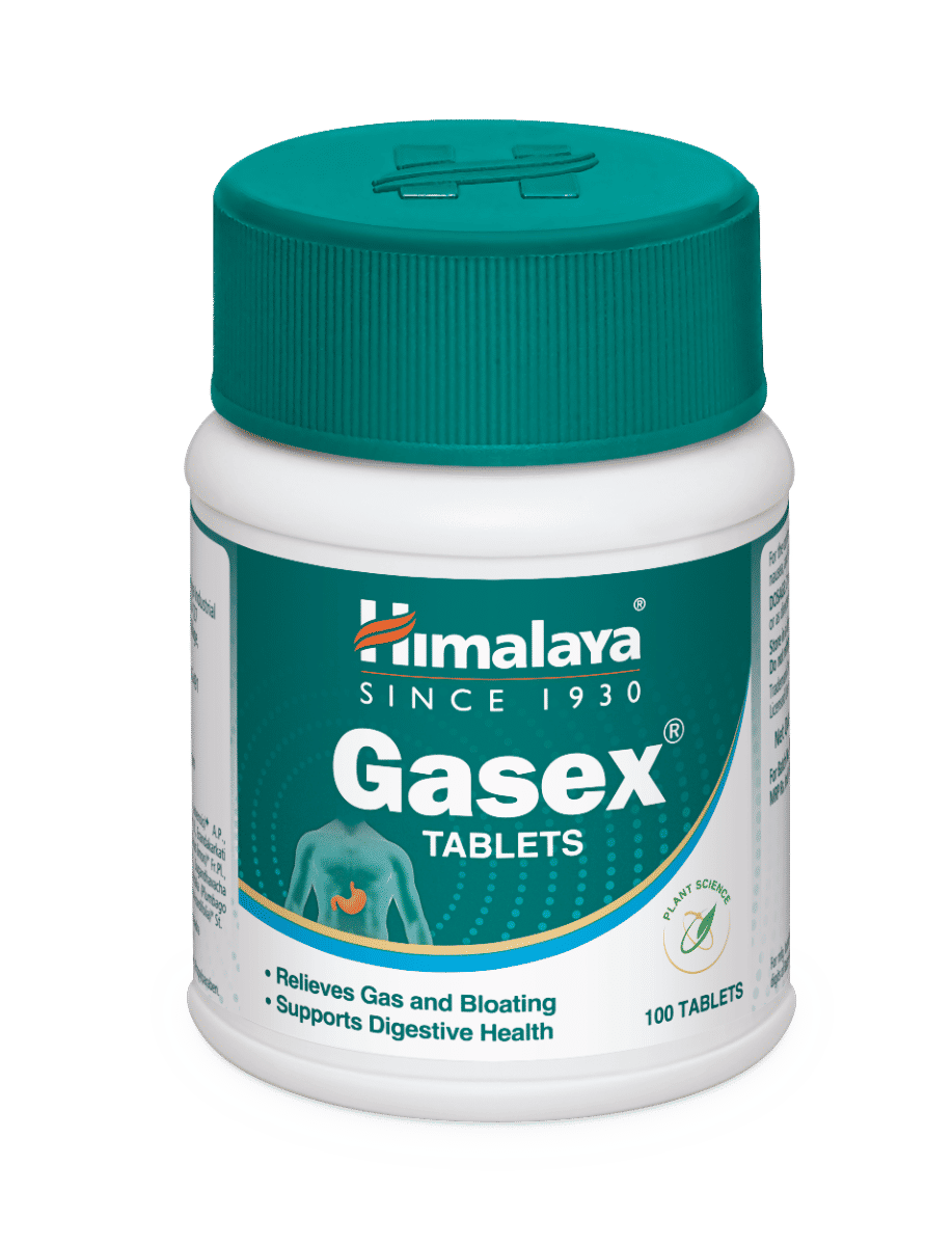 Buy Himalaya Gasex, 100 Tablets | 19 Minutes Delivery | Apollo Pharmacy