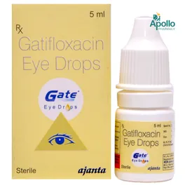 Gate Eye Drops 5 ml | Uses, Side Effects, Price | Apollo Pharmacy