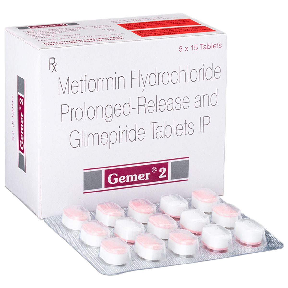 Gemer 2 Tablet | Uses, Side Effects, Price | Apollo Pharmacy