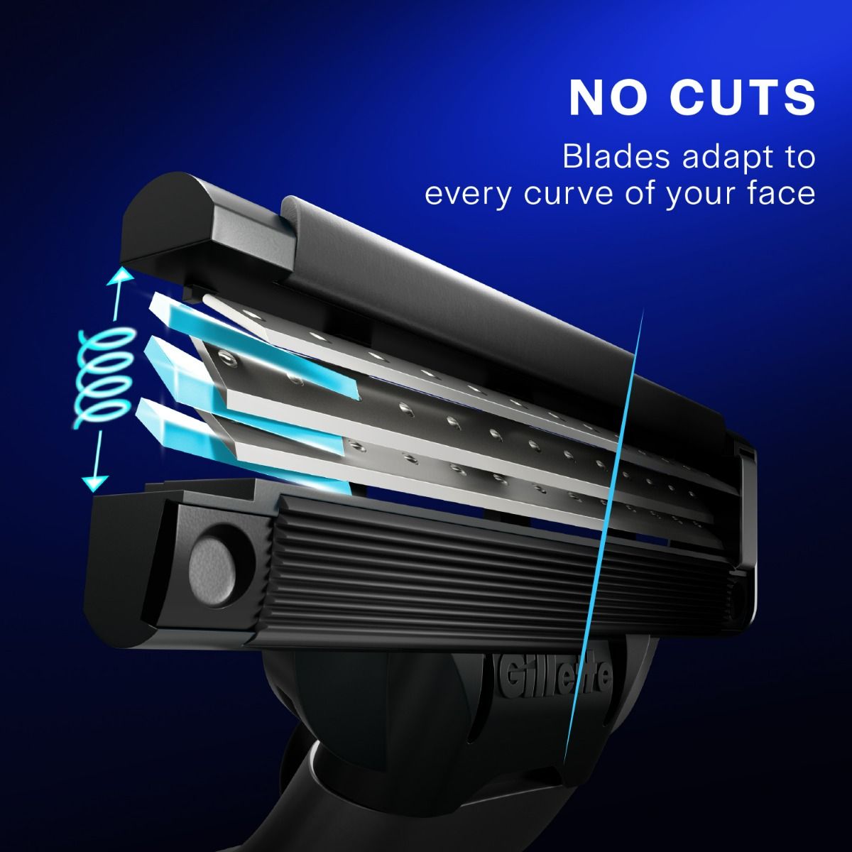 Buy Gillette Mach3 Charcoal Shaving Razor for Men, 1 Count | 19 Minutes ...