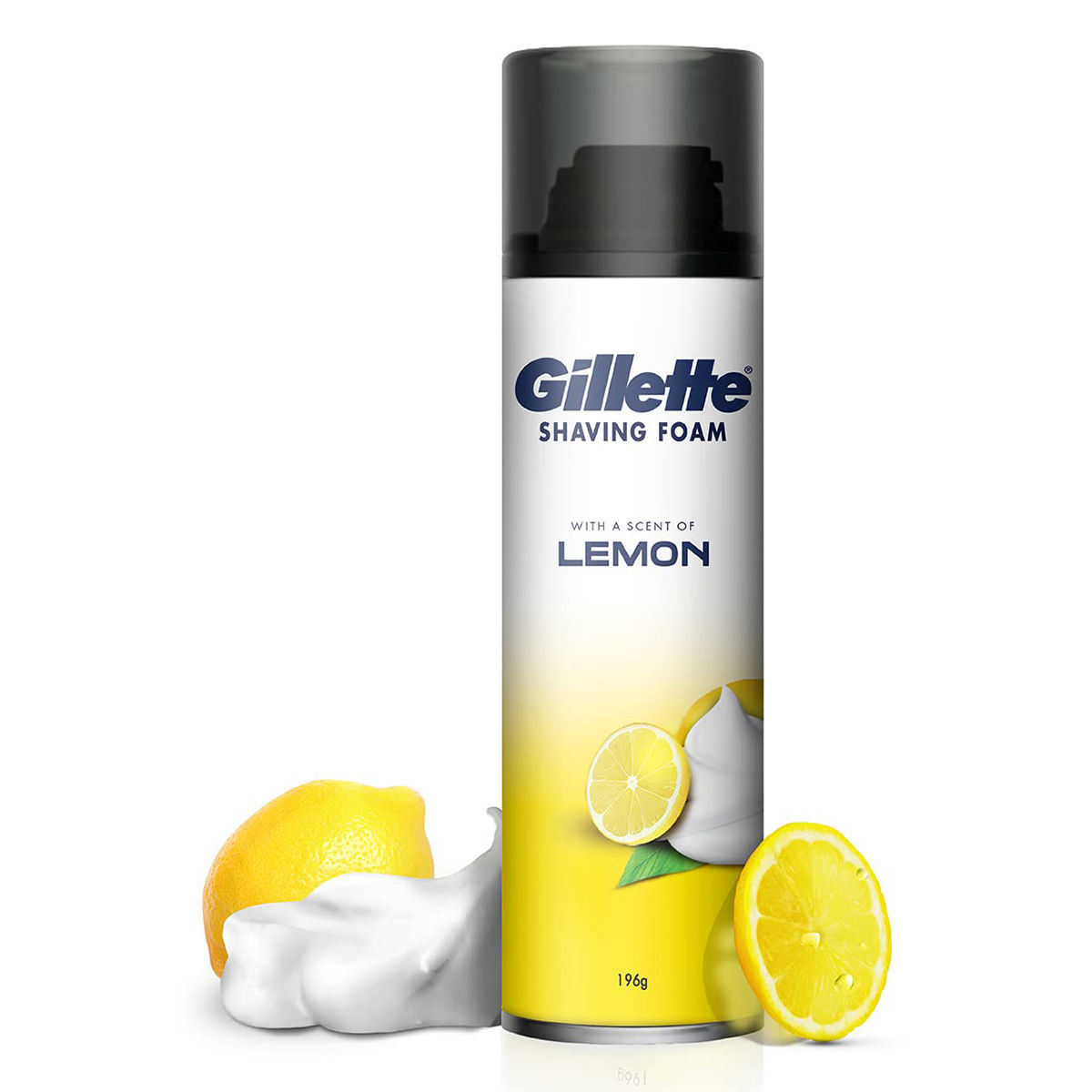 Buy Gillette Lemon Shaving Foam, 196 gm | 19 Minutes Delivery | Apollo ...