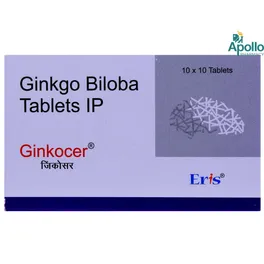 Ginkocer Tablet | Uses, Side Effects, Price | Apollo Pharmacy