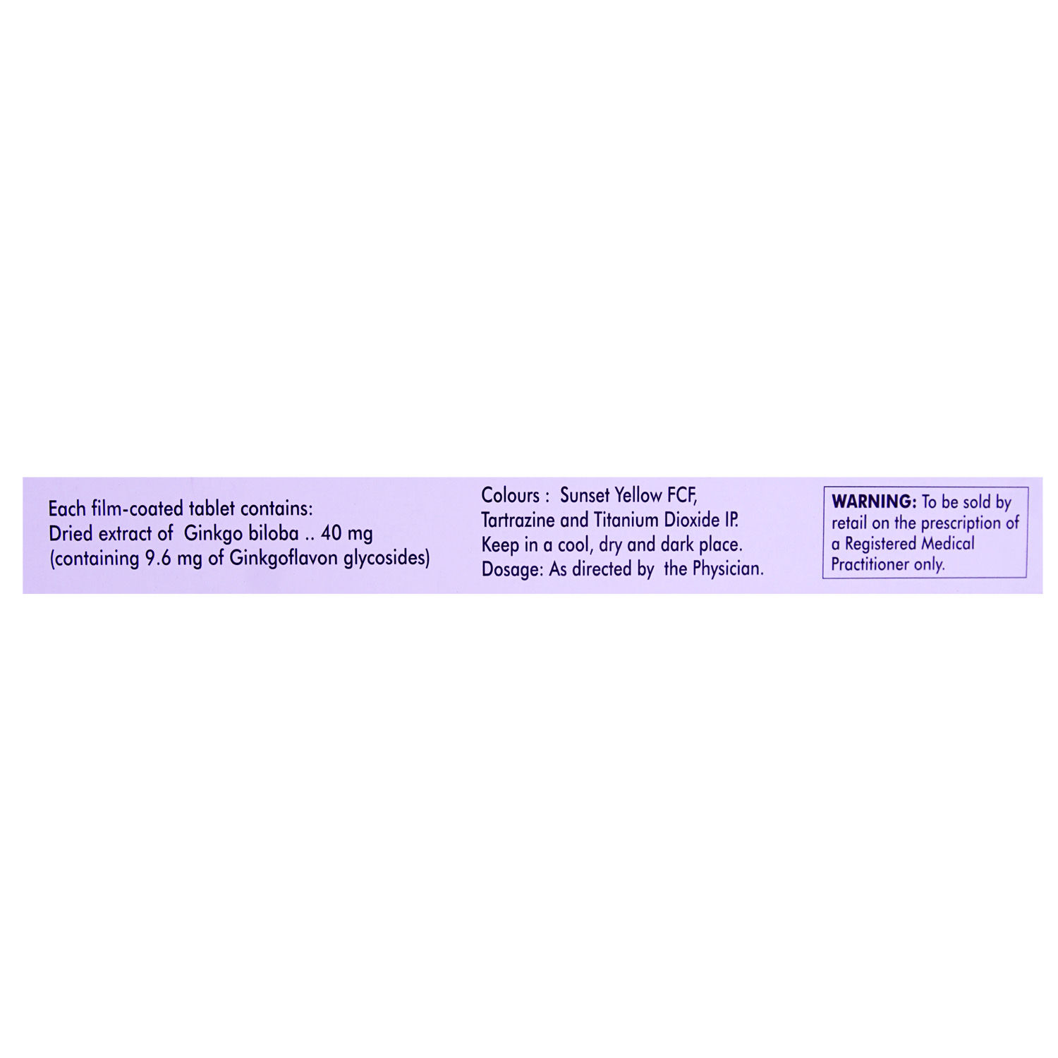 Ginkoba Tablet 10's Price, Uses, Side Effects, Composition - Apollo ...