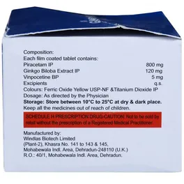 Ginkocer Forte Tablet | Uses, Side Effects, Price | Apollo Pharmacy