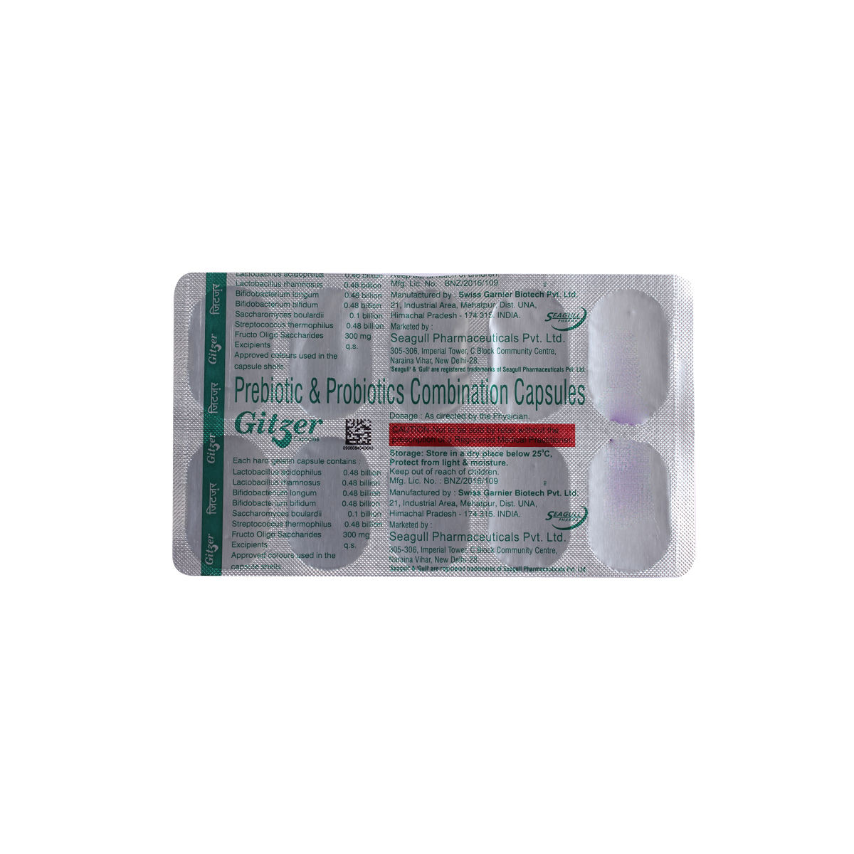 Gitzer Capsule 10's Price, Uses, Side Effects, Composition - Apollo ...