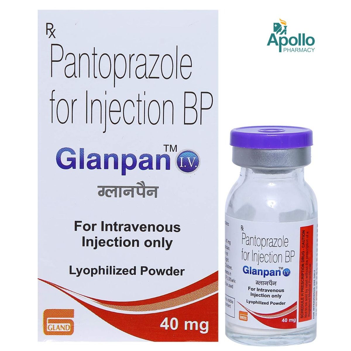 GLANPAN 40MG INJECTION Price, Uses, Side Effects, Composition - Apollo ...