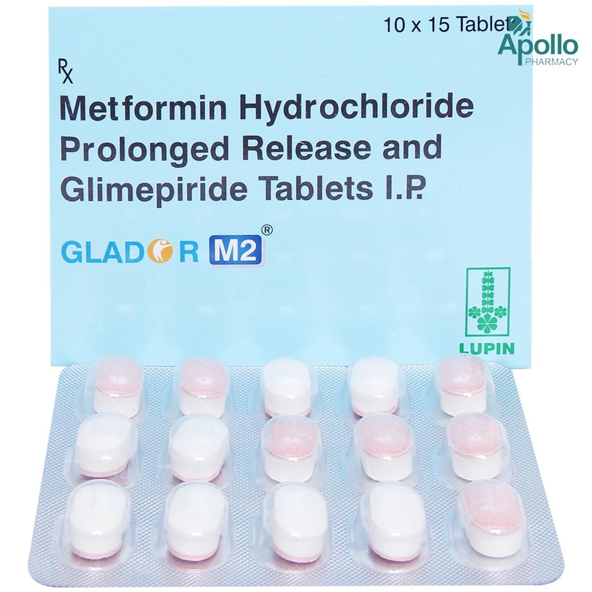 Glador M2 Tablet 15's Price, Uses, Side Effects, Composition - Apollo ...