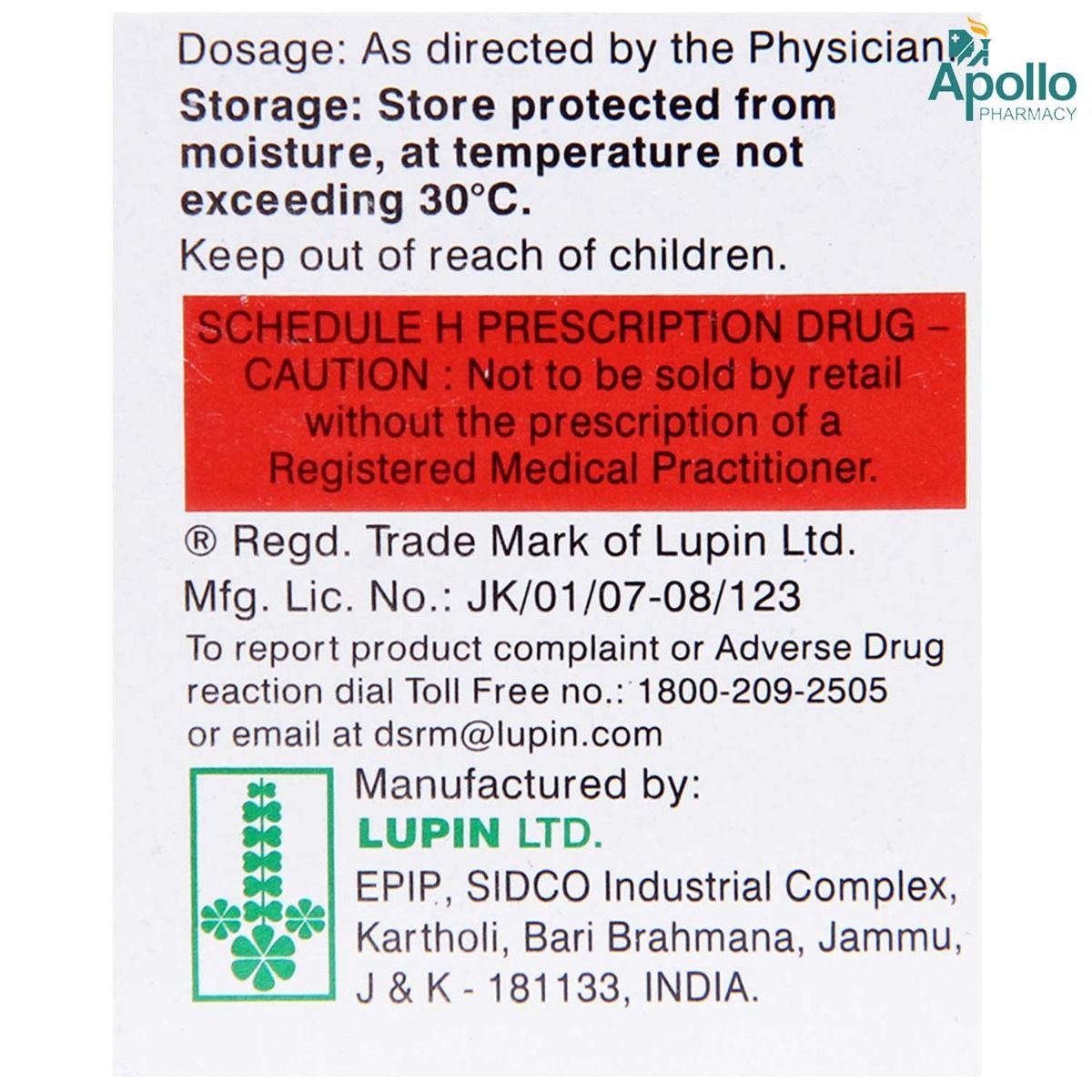 Glador 2 Tablet 15's Price, Uses, Side Effects, Composition - Apollo ...