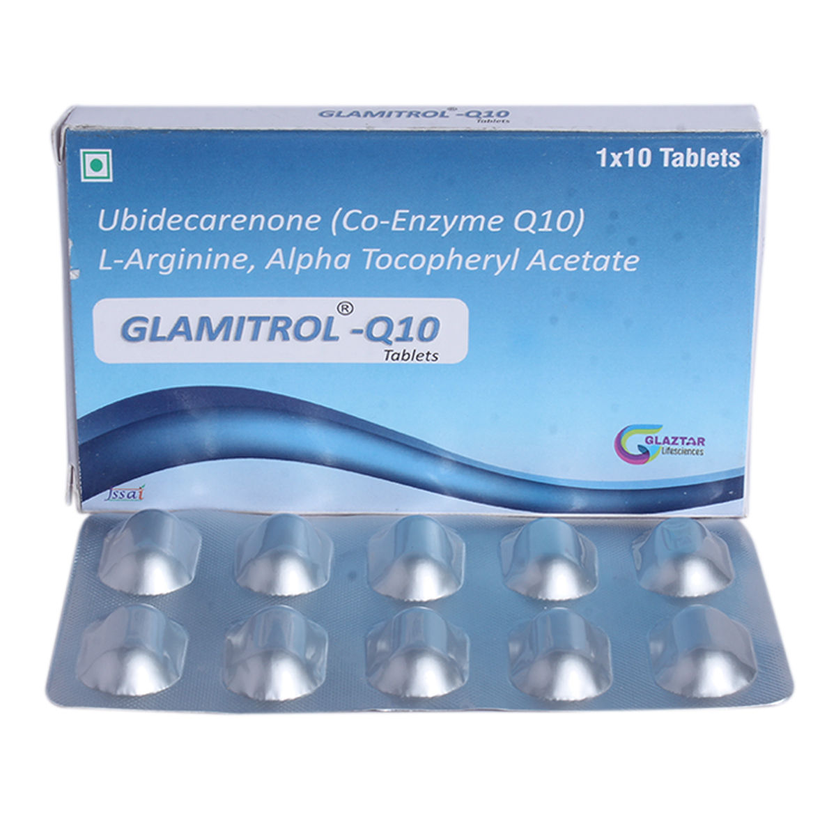 Glamitrol Q10 Tablet 10's Price, Uses, Side Effects, Composition ...