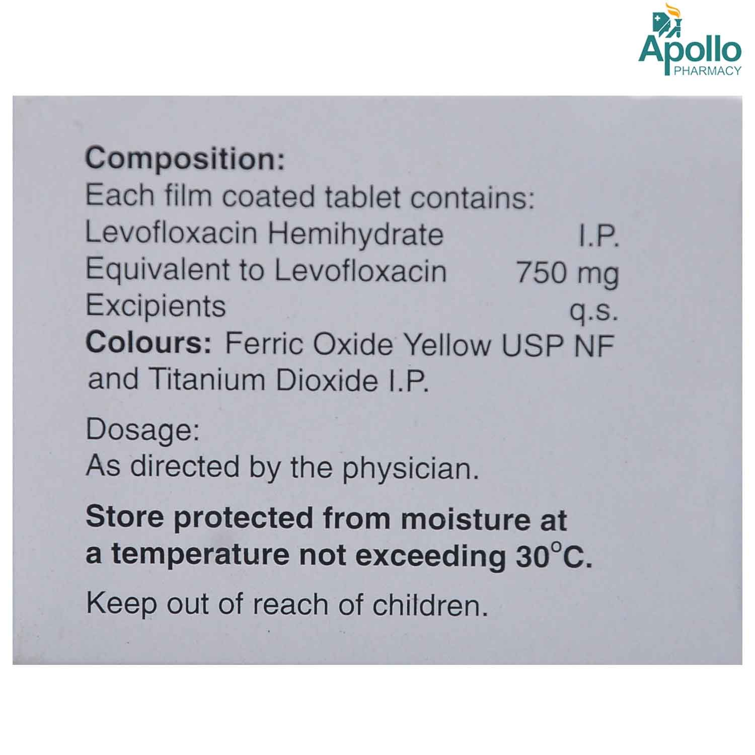 Glevo 750 Tablet 10's Price, Uses, Side Effects, Composition - Apollo ...