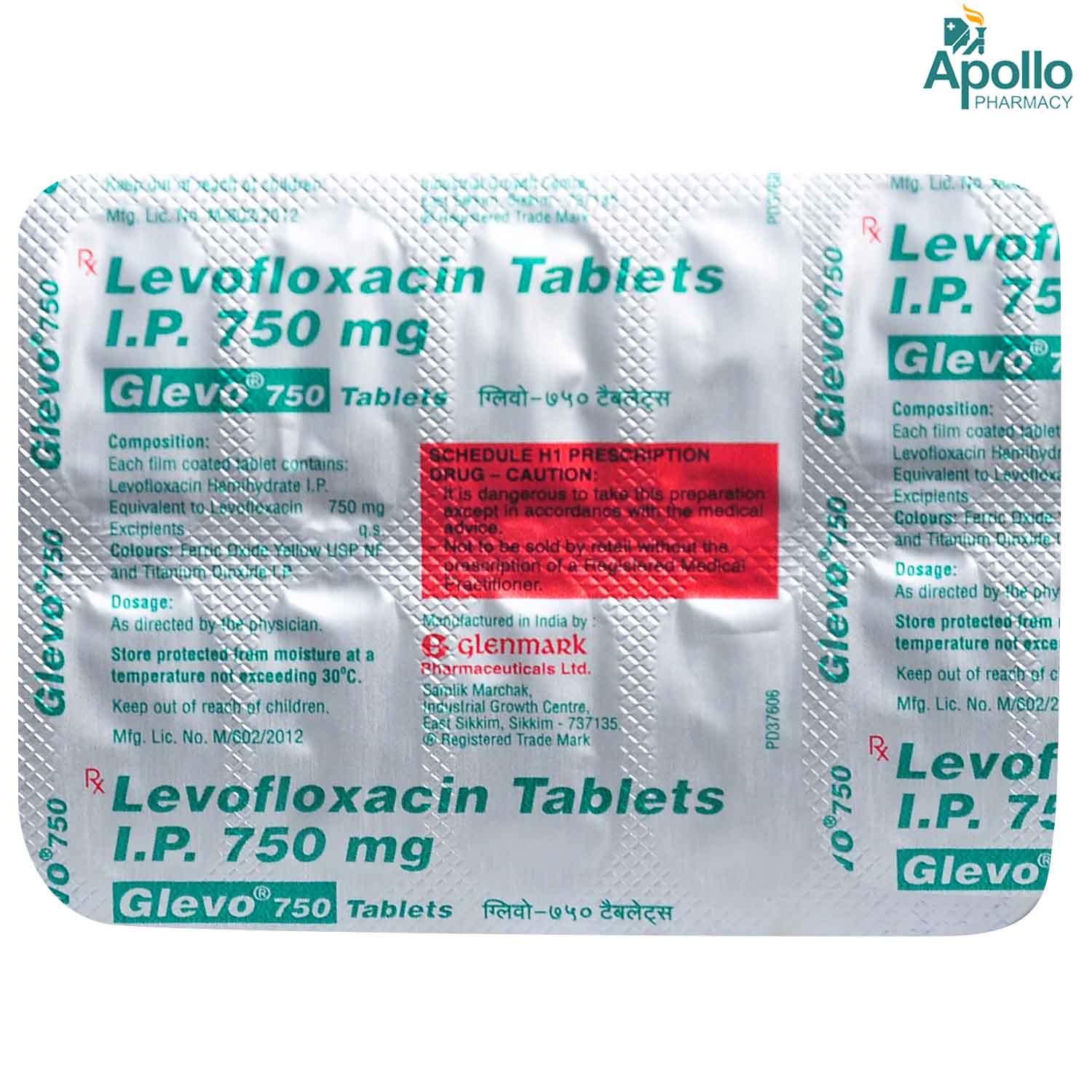 Glevo 750 Tablet 10's Price, Uses, Side Effects, Composition - Apollo ...