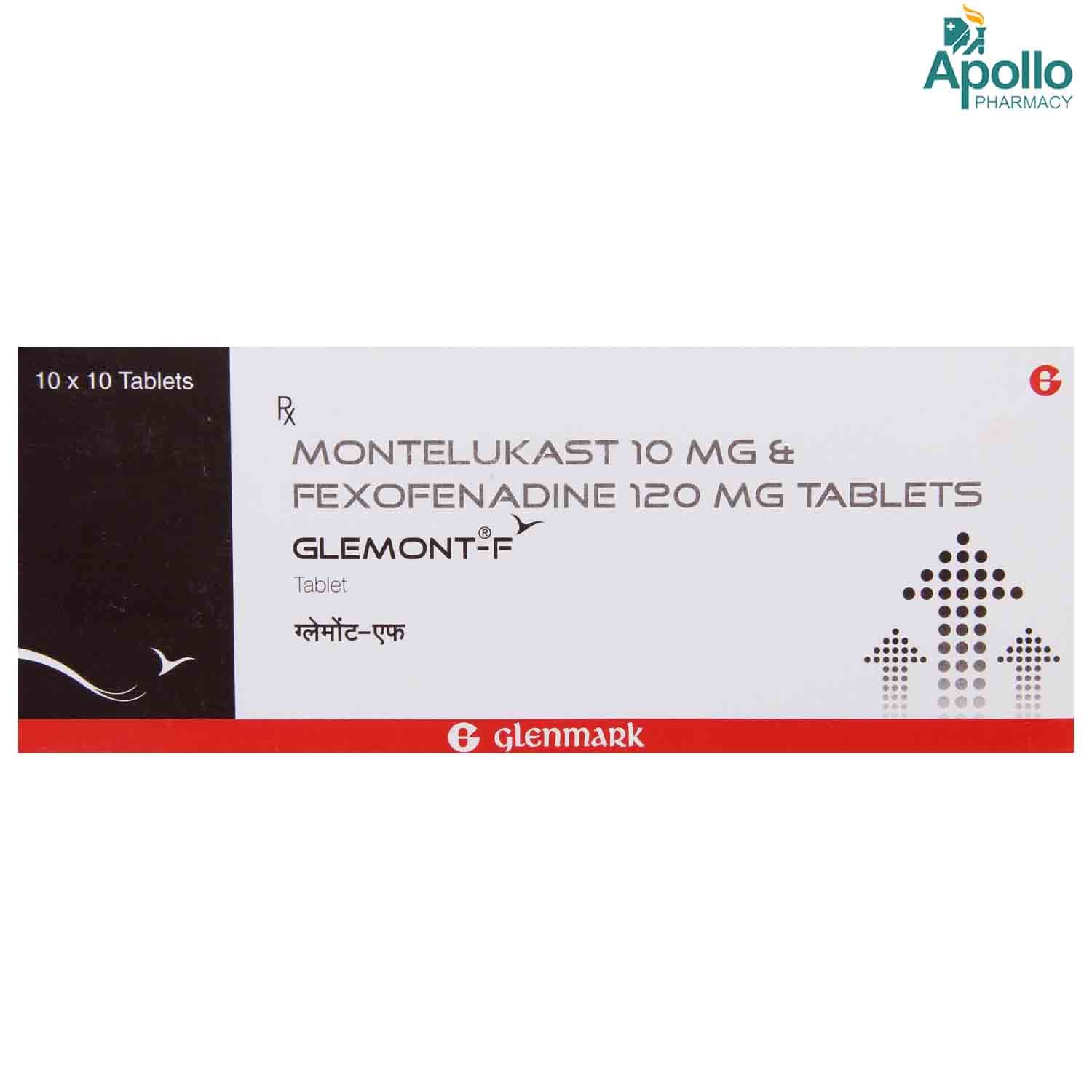 Glemont-F Tablet | Uses, Side Effects, Price | Apollo Pharmacy