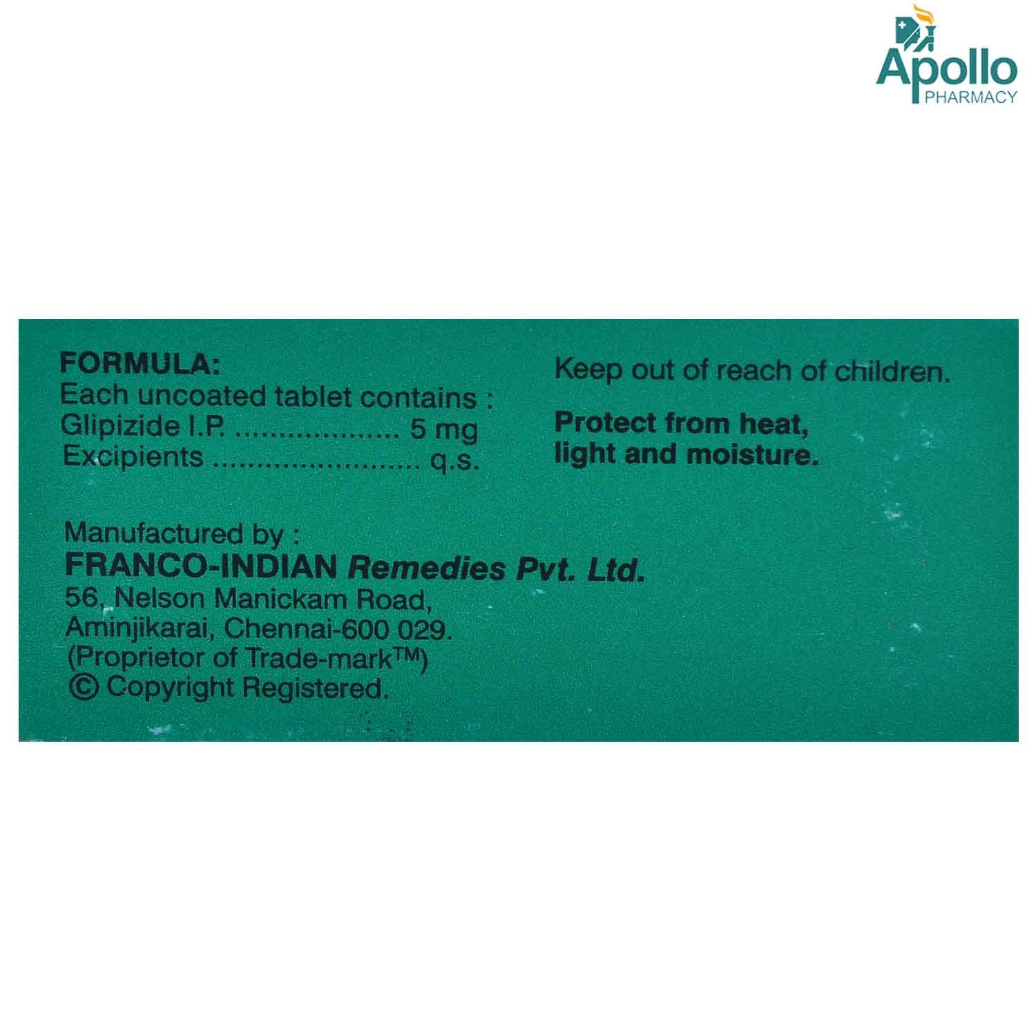 Glide Tablet | Uses, Side Effects, Price | Apollo Pharmacy