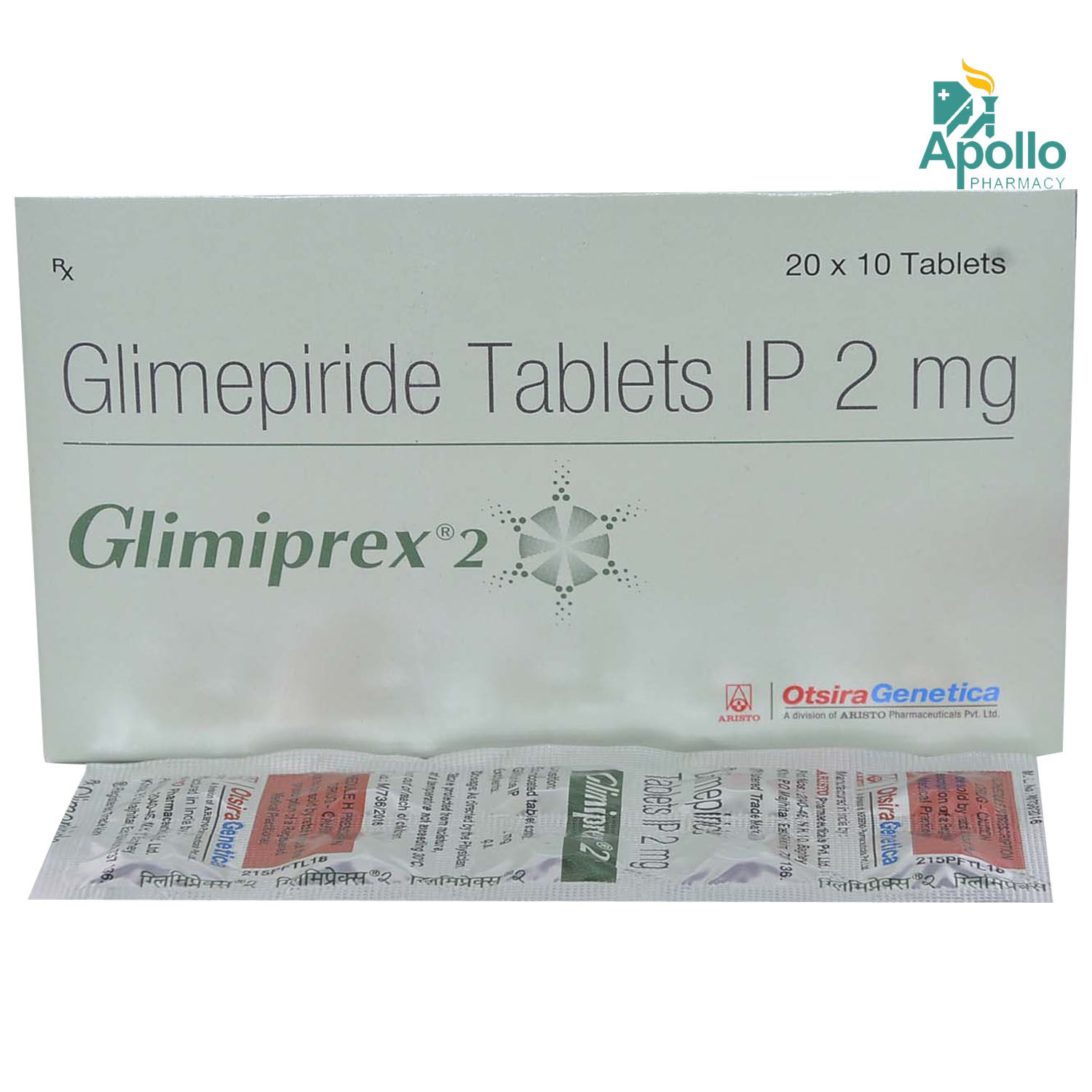 Glimiprex 2 mg Tablet 10's Price, Uses, Side Effects, Composition ...