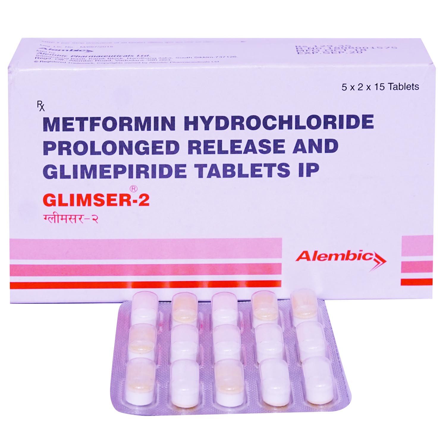 Glimser 2 Tablet | Uses, Side Effects, Price | Apollo Pharmacy