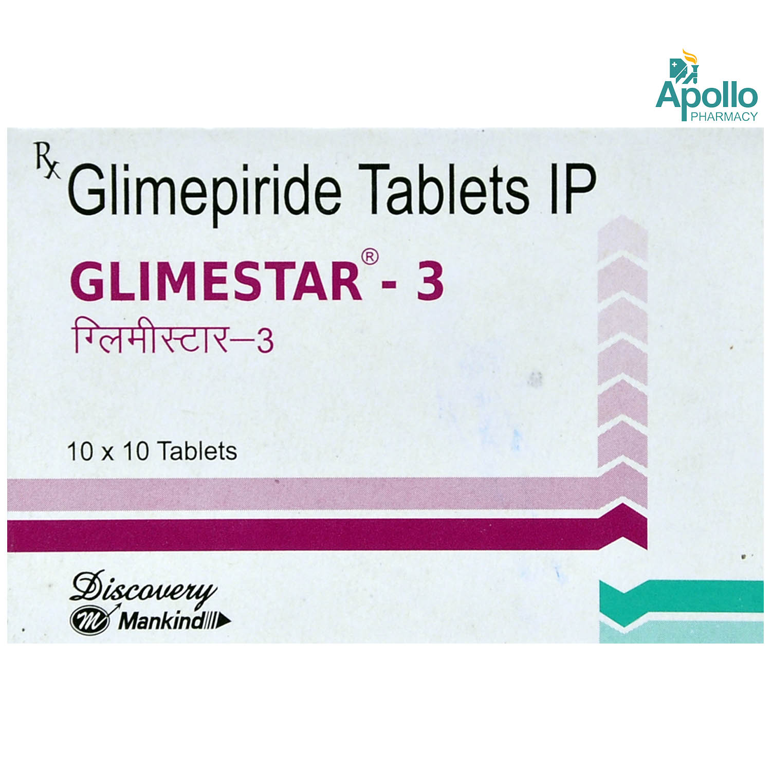 Glimestar 3 mg Tablet | Uses, Side Effects, Price | Apollo Pharmacy