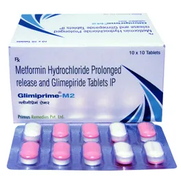 Glimiprime-M 2 Tablet | Uses, Side Effects, Price | Apollo Pharmacy