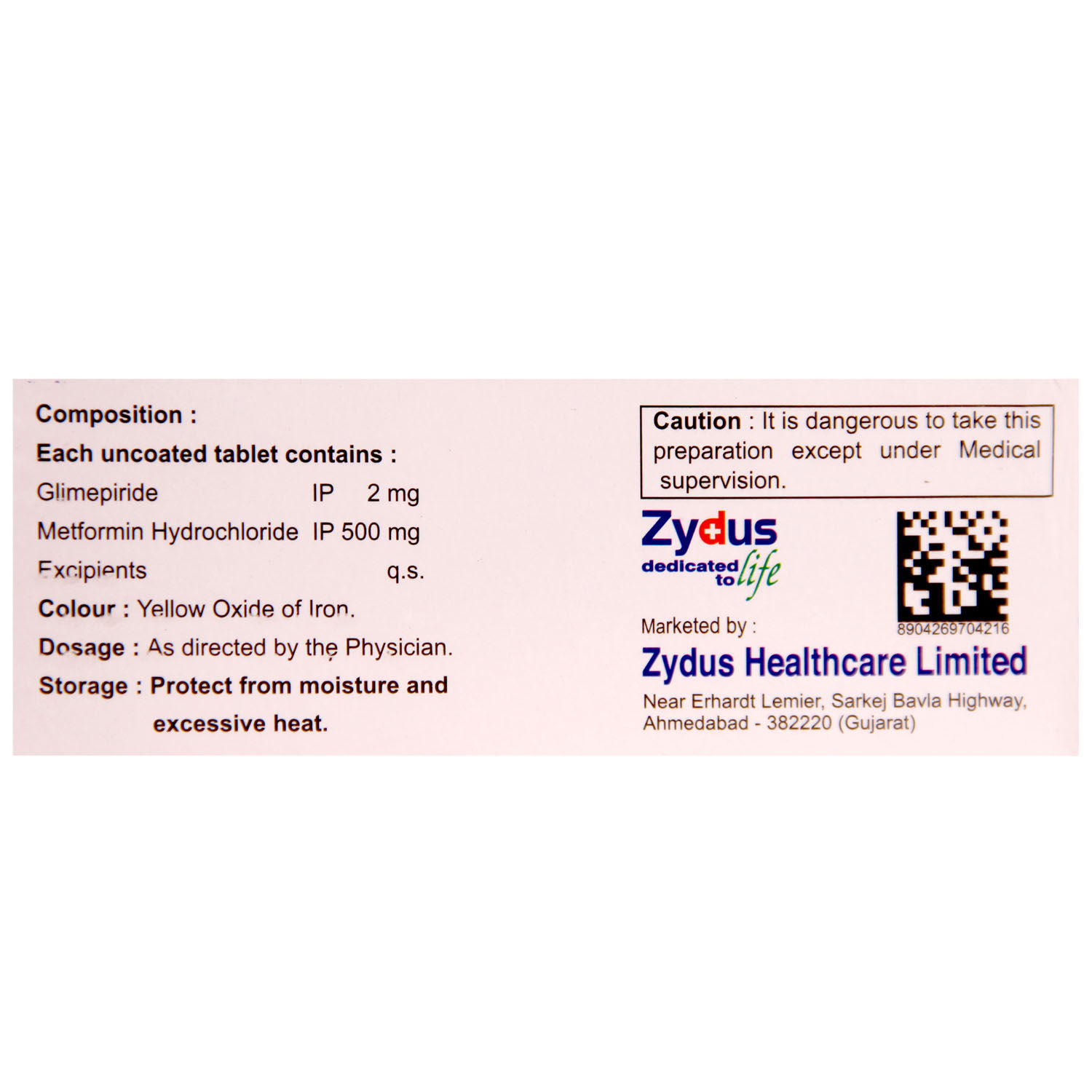 Glimp-M 2 Tablet | Uses, Side Effects, Price | Apollo Pharmacy