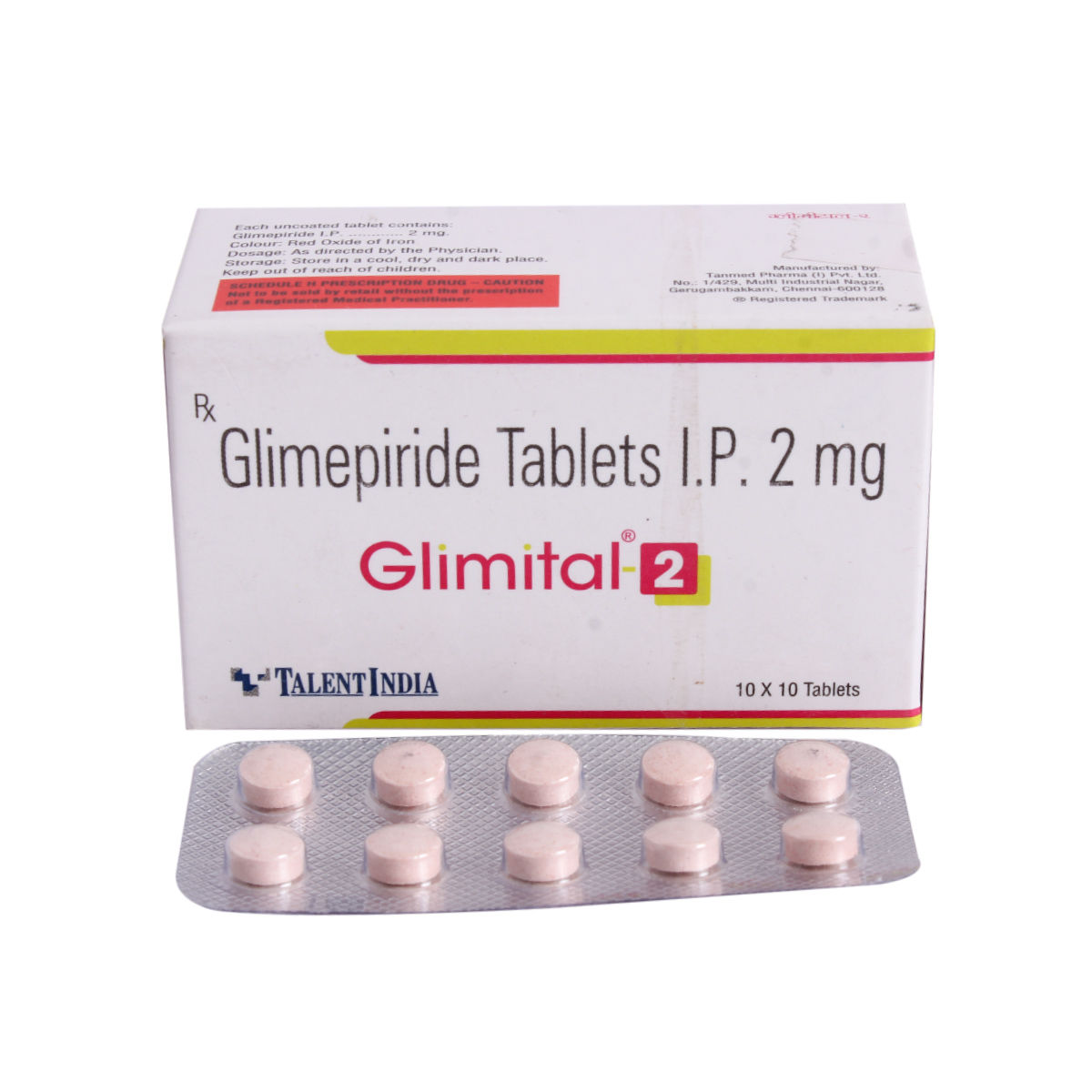Glimital 2 Tablet | Uses, Side Effects, Price | Apollo Pharmacy