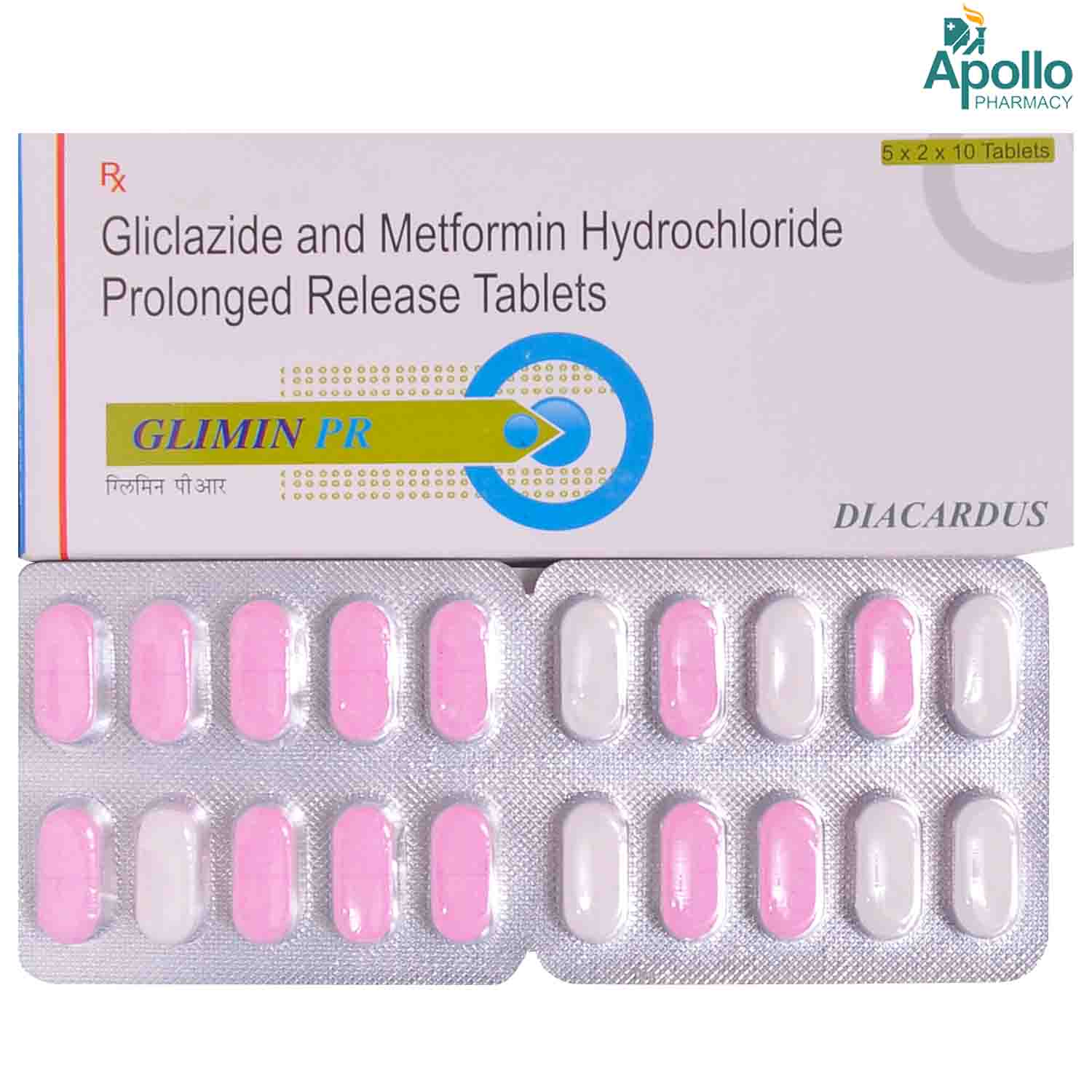 Glimin PR Tablet | Uses, Side Effects, Price | Apollo Pharmacy