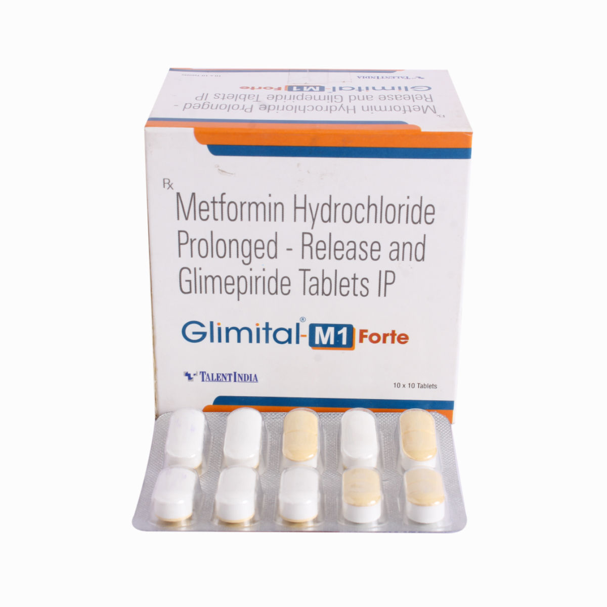 Glimital-M 1 Forte Tablet | Uses, Side Effects, Price | Apollo Pharmacy