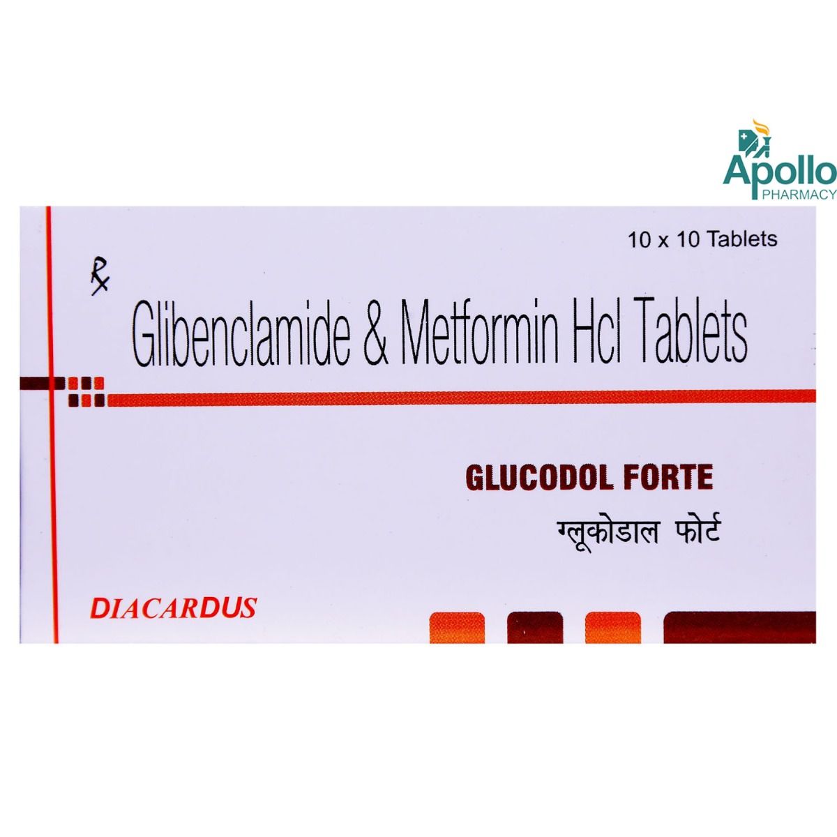 Glucodol Forte Tablet | Uses, Side Effects, Price | Apollo Pharmacy